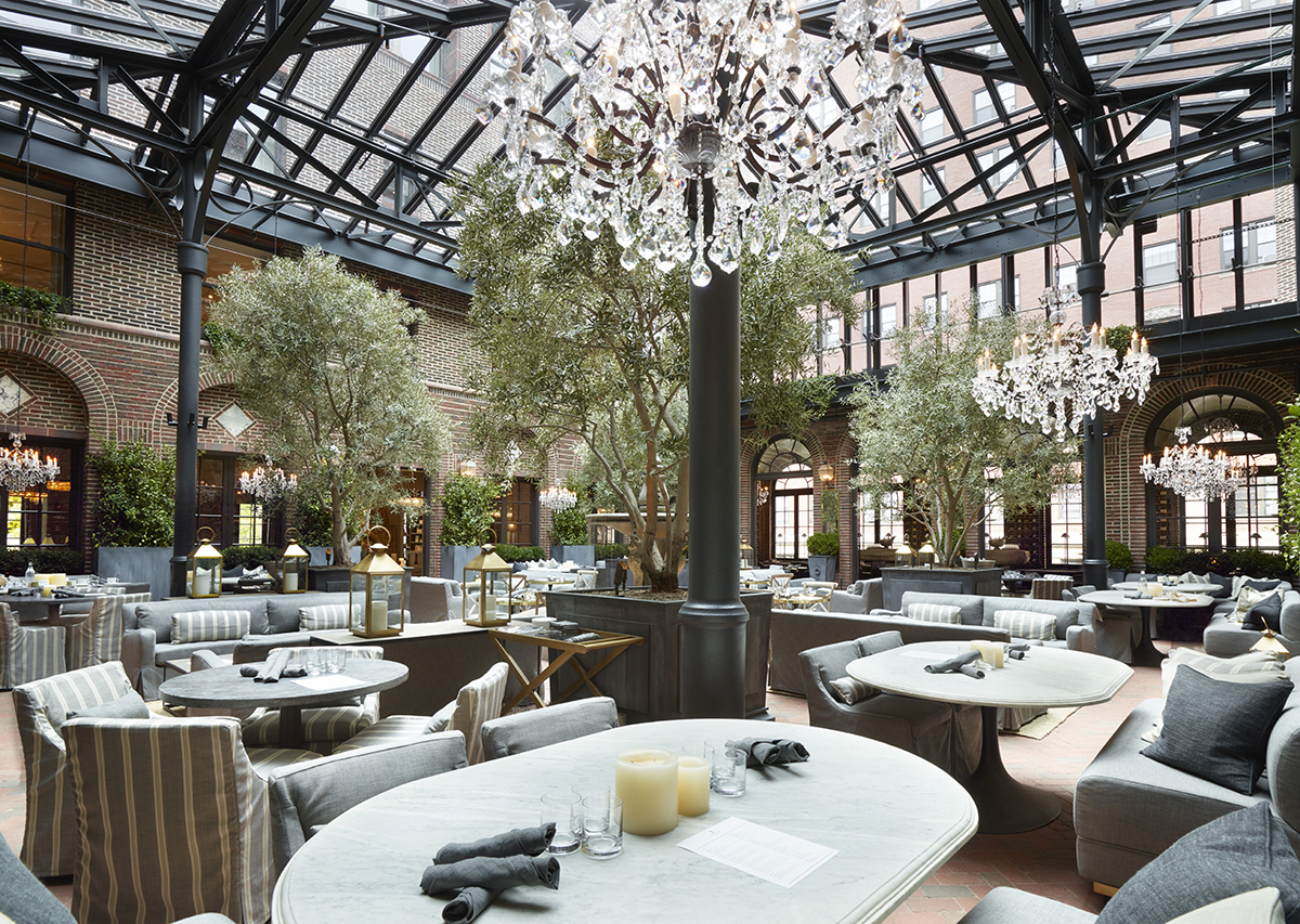 Resturation Hardware Chicago Inside Restoration Hardware's Massive