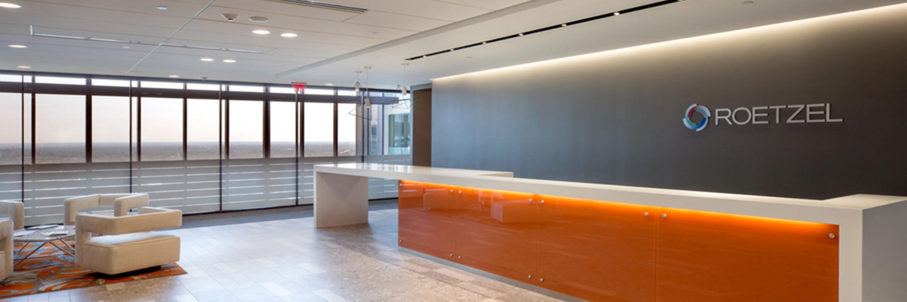Roetzel & Andress office buildout in Huntington Center