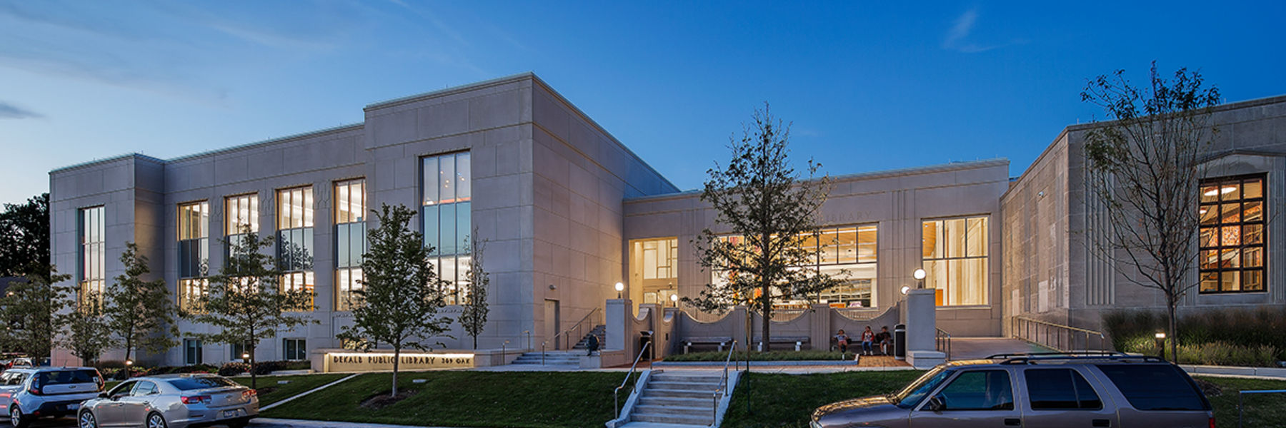 Historic Preservation and Addition of Haish Public Library in Dekalb