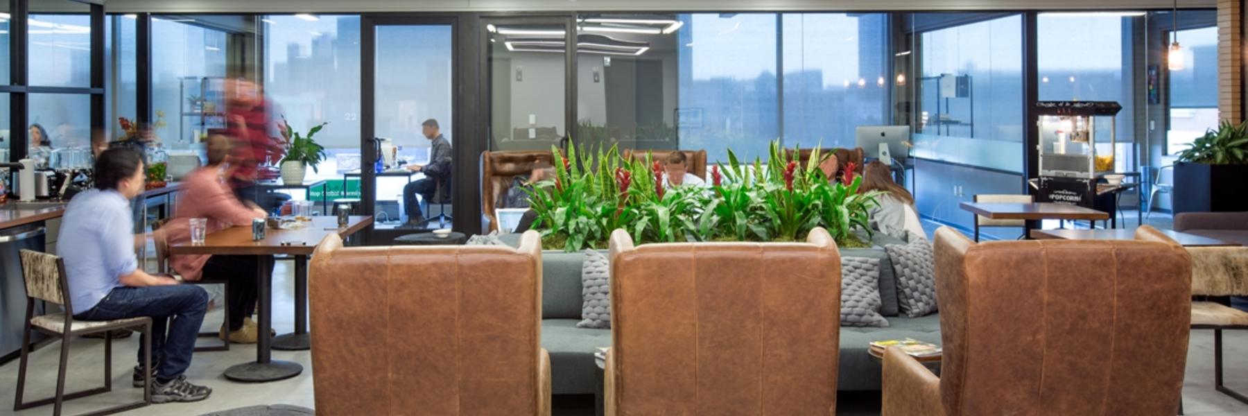 Industrious office buildout | Pepper Construction