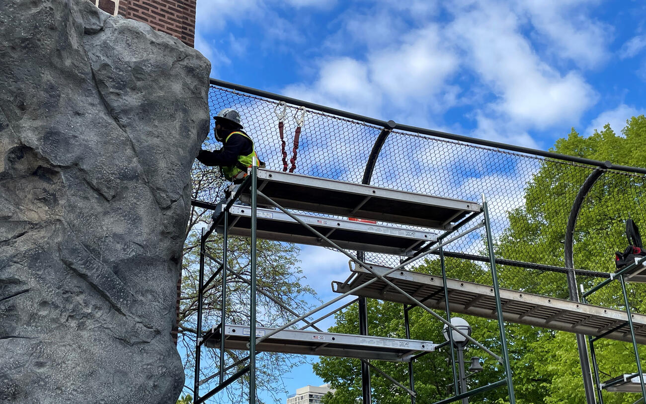New Pepper Family Wildlife Center houses lions at Lincoln Park Zoo